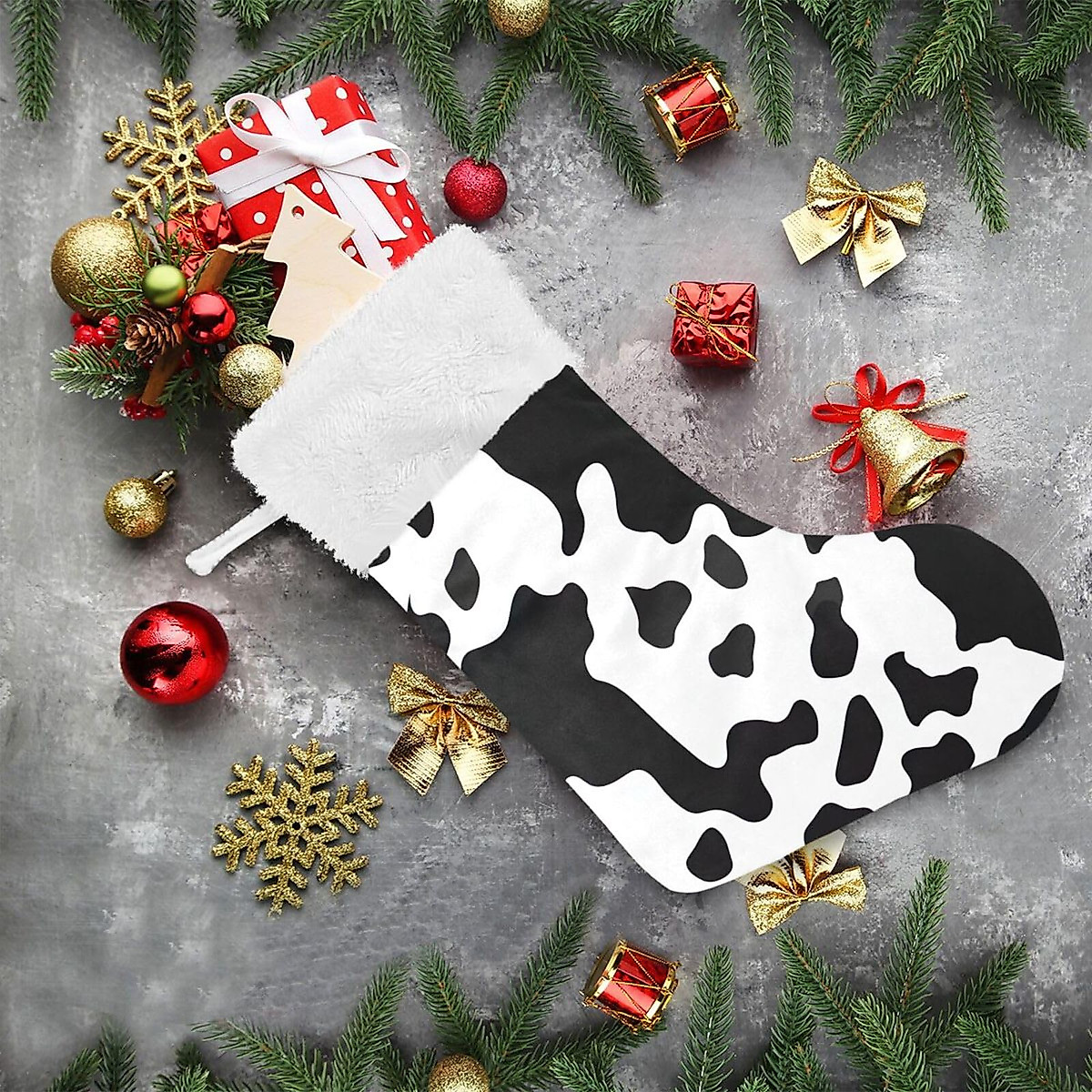 Nander Animal Cow Print Multifunctional Diaper Organizer Reusable Waterproof Wet Dry Bag Storage Bag Travel Nappy Bag