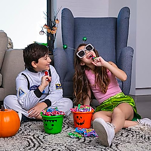 Ring Pop Sours Individually Wrapped Halloween Bulk Lollipop Variety Party Pack – 30 Count Lollipop Suckers W/ Assorted Flavors - Fun Candy For Halloween Candy Bowls, Parties & Trick Or Treating Bags