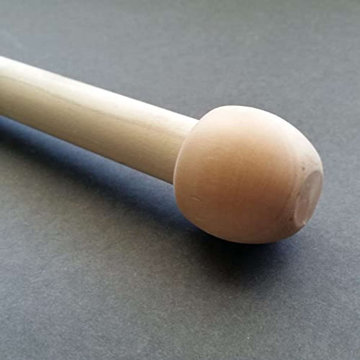 Finial Dowel Cap End 1 1/2" x 3/4" hole wooden (Package of 2) 1-1/2 in diameter Unfinished Wood Dome 3/4" dowel hole