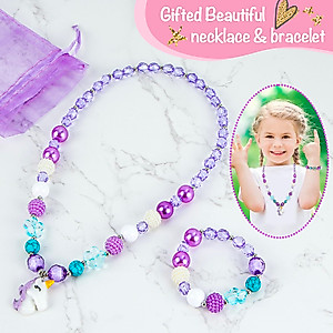 hombrima Music Jewellery Box with Drawer Necklace Bracelet, Musical Jewelry Storage Case with Spinning Ballerina Gift Set for Kids Girls Children Daughter (Pink Dancer)