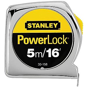STANLEY PowerLock Tape Measure, 16-Foot (33-158)