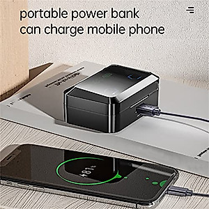 Wireless Bluetooth Headphones, HiFi Stereo Sound & Noise Reduction, Waterproof Digital Display Touch-Control Bluetooth 5.2 Earbuds, for Sport, Gaming