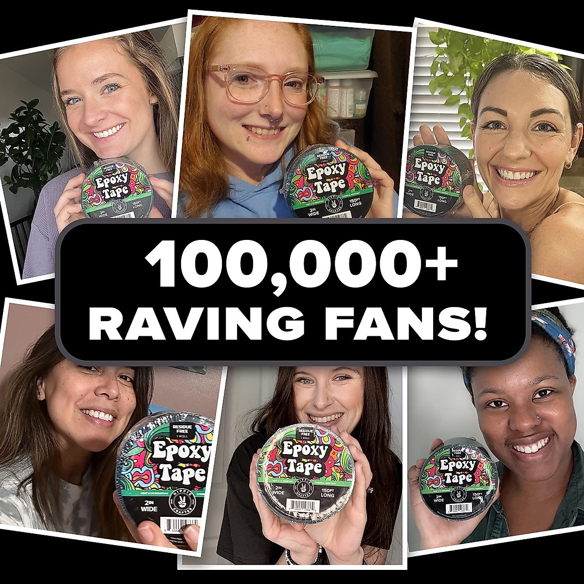 Resin Tape for Epoxy Resin Molding and Epoxy Mold Release for Epoxy Resin Thermal Adhesive Tape for Micro Pour Epoxy Resin Tape and Form with UV Resistance Epoxy Tape - 2 inch Wide 150 Feet Long