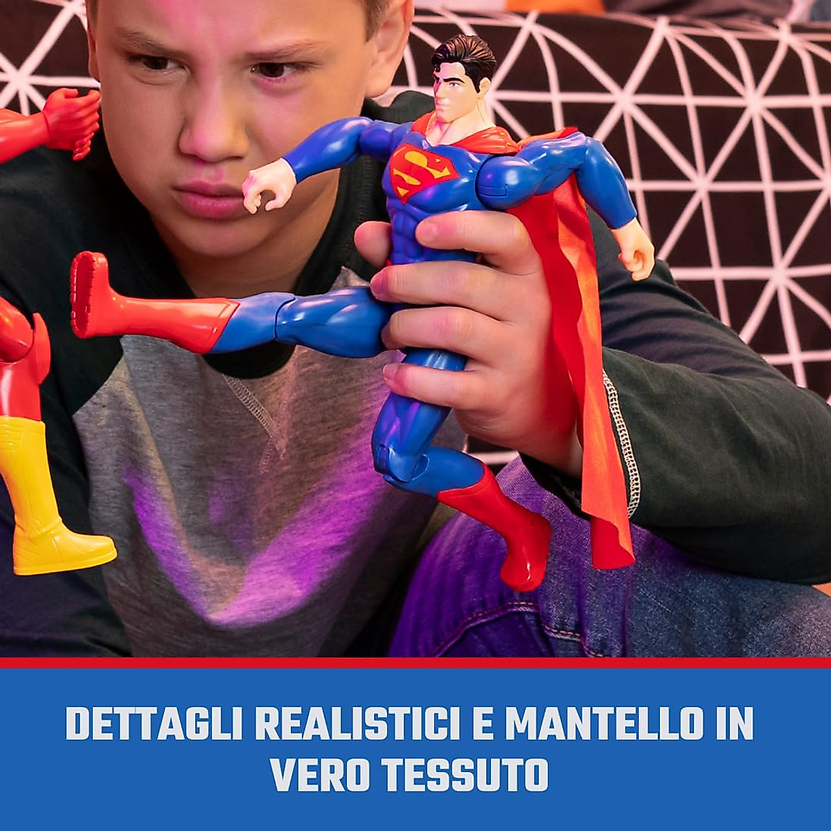 DC Comics, 12-Inch Superman Action Figure, Collectible Kids Toys for Boys and Girls