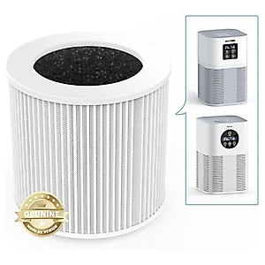 VEWIOR Official A1 A1W Air Purifier Replacement Filter H13 True HEPA Air Purifier Filter, Compatible with VEWIOR HQSC-50 HQKJ-80 A1 A1W Air Purifier