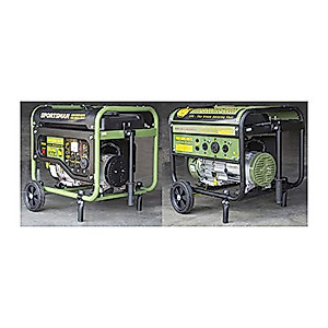 Offex Generator Wheel Kit Assembly for 4000W Generators - Black