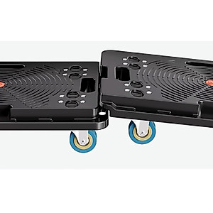 Can Be Spliced Handling Truck Small Flatbed Trolley Silent Flatbed Household Trolley for Storehouse