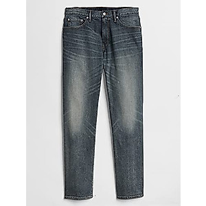 GAP Mens Relaxed Fit Jeans, Authentic Medium, 32W x 32L US