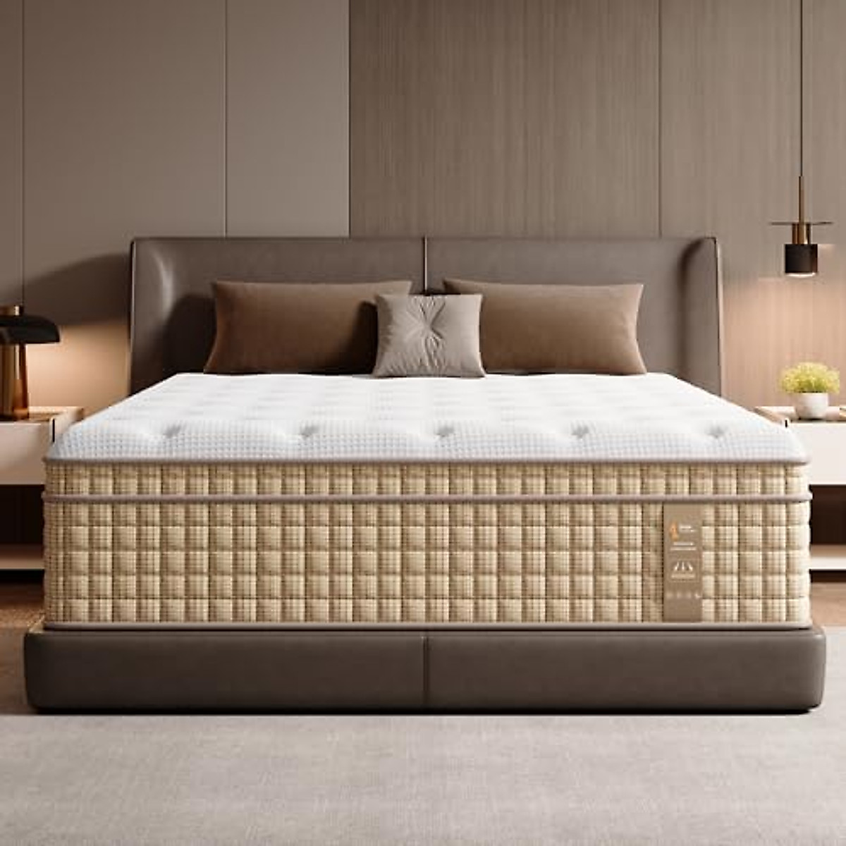 BedStory 13 Inch Queen Spring Mattress Medium Firm