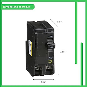 Square D - QO2100CP QO 100-Amp Two-Pole Circuit Breaker