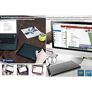 XPPen 8X5 Inch Graphics Drawing Tablet Star05 V2 Wireless 2.4G Digital Drawing Tablet with 8192 Pressure Battery-Free Stylus & Touch Hot Keys Compatible with Window/Mac