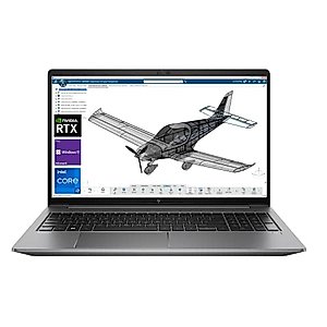 HP ZBook Power G9 Mobile Workstation, 15.6" FHD Display, 12th Gen Intel Core i7-12700H, NVIDIA RTX A1000, 16GB DDR5 RAM, 1TB PCIe SSD, Fingerprint Reader, Backlit Keyboard, Windows 11 Pro, Silver