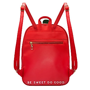 Remember Like Yesterday - Women and Kids Fashion Backpack | Kawaii Backpack Strawberry | Faux Leather