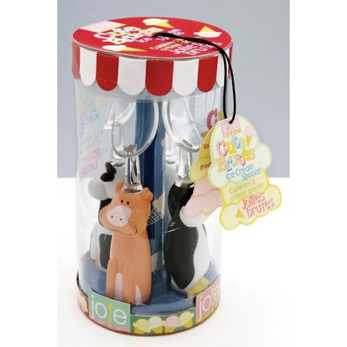 Cute Brutes Ice Cream Spoons By MSC - 4pc Set