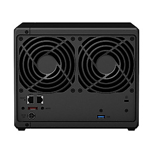 Synology DiskStation DS920+ NAS Server for Business with Celeron CPU, 8GB DDR4 Memory, 1TB M.2 SSD, 32TB HDD, DSM Operating System