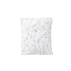 Fresh-keeping Food Refrigerator 400PC Leftover Food-grade Household Cover Kitchen，Dining & Bar Water Tight Storage Container (White, One Size)