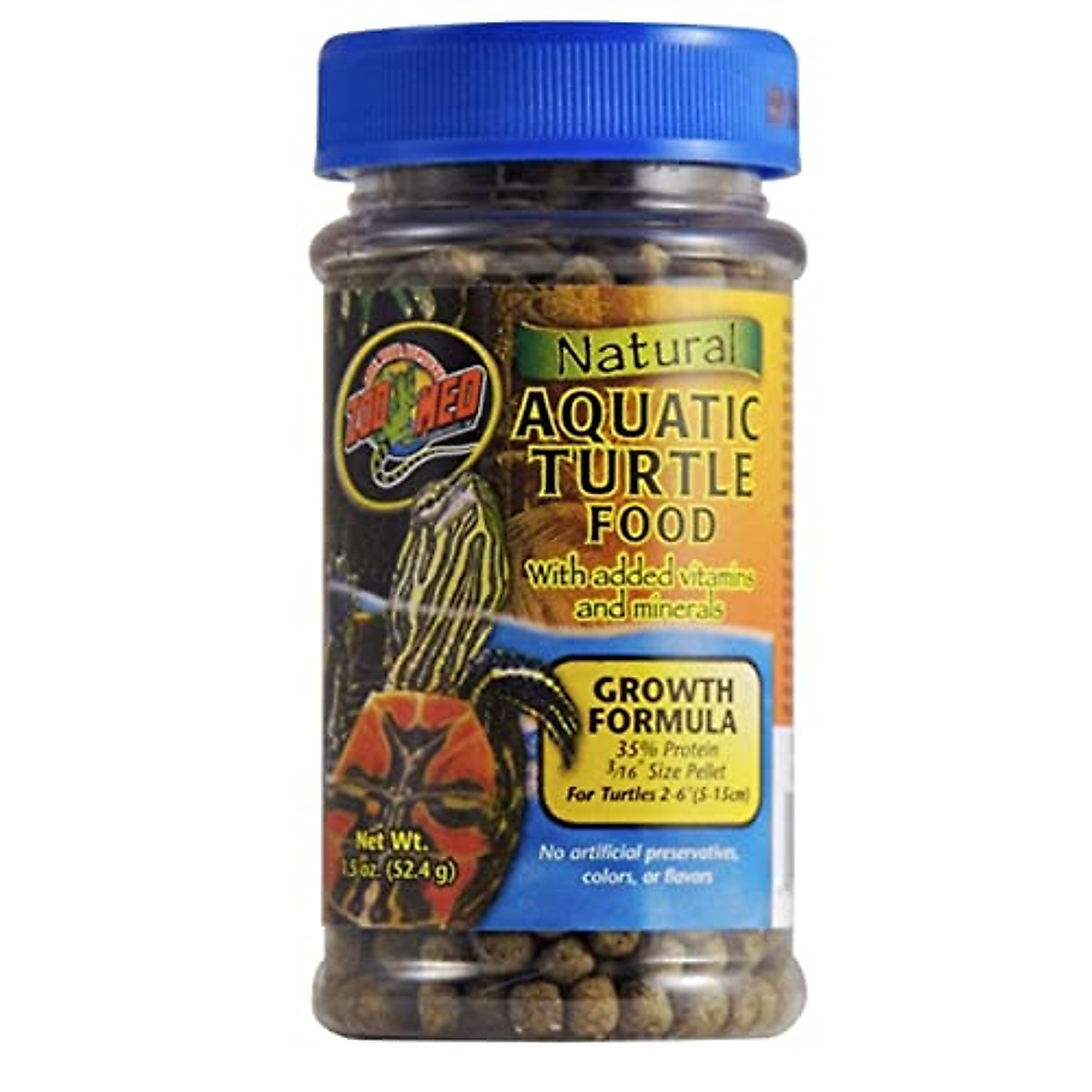Natural Aquatic Turtle Food With Growth Formula
