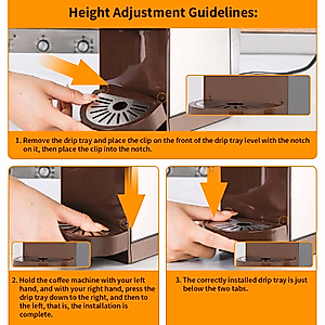 KOTLIE Multifunctional 5in1 Espresso Machine, 19Bar Pressure Single Serve Coffee Maker for NES* Original/Dolce Gusto/K cup/Ground Coffee/illy 44mm ESE, Cold&Hot Brew, Level 7 watervolume (AC-513HF)