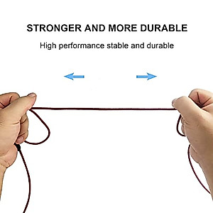 MQDITH 2.0M Replacement Audio Cable Compatible with Astro A40 A40TR Gaming Headset, Inline Mute Wire and No Volume Control Cord (Nylone Cord, Red/Black)