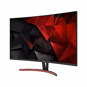 Acer ED323QUR Abidpx 31.5 Inches WQHD (2560 x 1440) Curved 1800R VA Gaming Monitor with AMD Radeon FREESYNC Technology - 4ms; 144Hz Refresh Rate; Display/HDMI & DVI Port, Black
