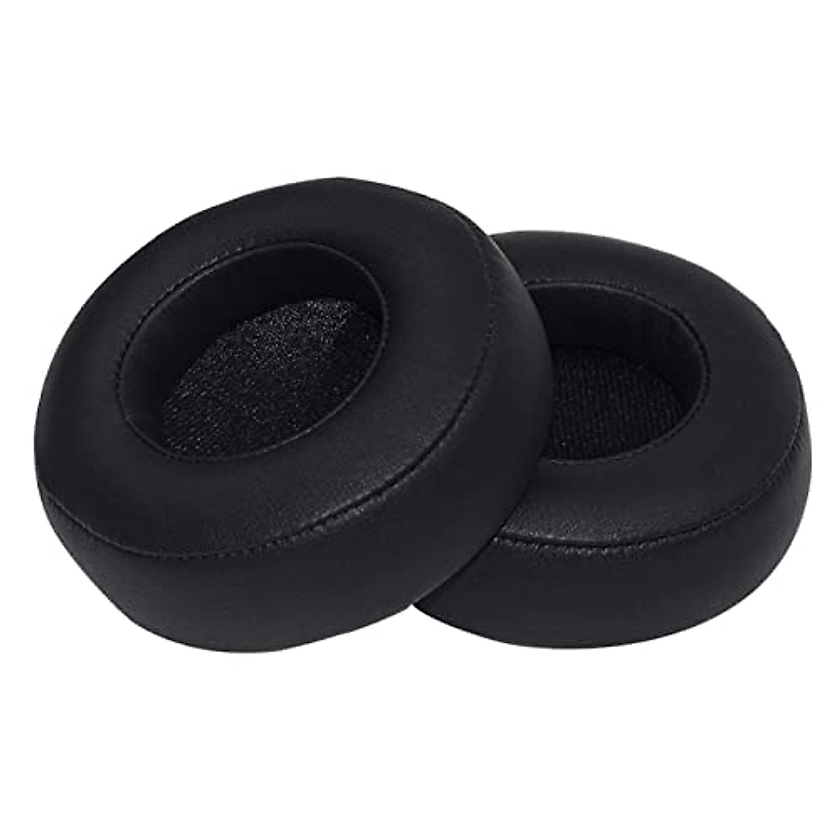VEKEFF 2 pcs Replacement Earpads Ear Pads Cushion for Beats by Dr.Dre PRO/Detox Headphones (Black)