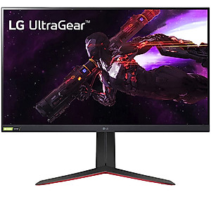 LG 32GP850-B 32 inch Ultragear QHD Nano IPS 165Hz HDR Monitor + G-SYNC Compatibility Bundle with Deco Gear HDMI Cable 2 Pack + Gamer Surface Mousepad + Screen Cloth