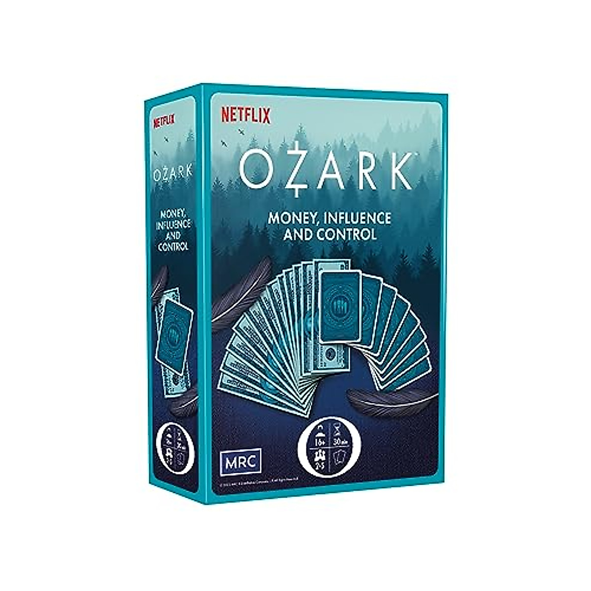 Mixlore Ozark The Board Game | Territory Control Strategy Game | Based on The Hit Netflix TV Series | Ages 16+ | 2-5 Players | Average Playtime 30 Minutes | Made by Mixlore