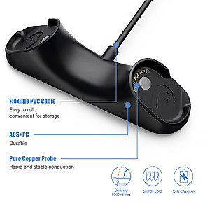 TUSITA Magnetic Charger Charging Base Compatible with Bose Sport Open Earbuds - 1M