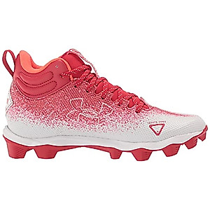 Under Armour Men's Spotlight Fran 2.0, Red (600)/White, 16 Medium US