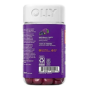 Olly Immunity Sleep Gummy, Melatonin, Elderberry, Echinacea, Zinc and Vitamin C, Sleep Aid (80 Gummies)