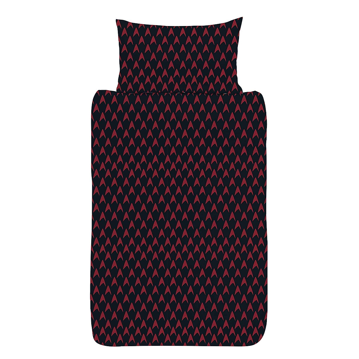 Star Trek Discovery Uniform Single Duvet Cover Reversible Bedding Set Official Licensed Merchandise (Star Trek Next Gen Uniform)