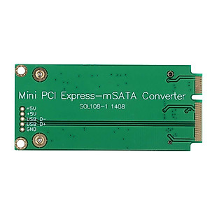 MSATA Converter mSATA SSD to Mini PCI Express SATA SSD Riser Card Extender Adapter Converter for EEE PC 1000
