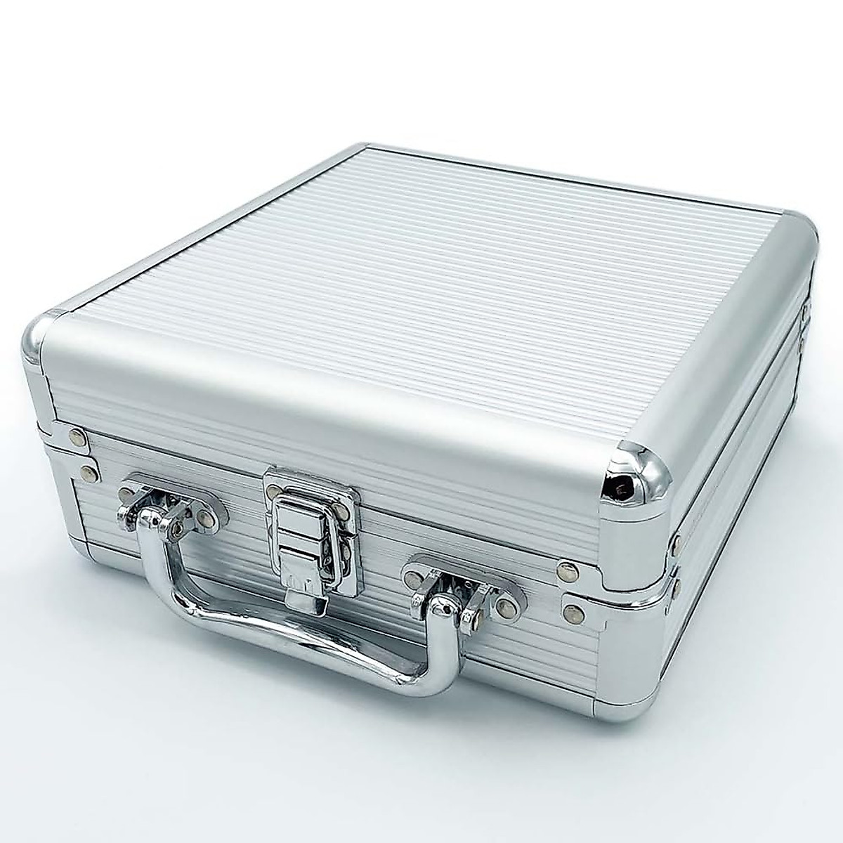 Front Porch Classics | Mexican Train Domino Set On-The-Go Aluminum Carrying Case, 2 to 8 Players Ages 8 to 99