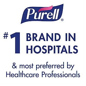 Purell Brand CRT HEALTHY SOAP Naturally Clean Foam, 17.4 fl oz Hand Soap Table Top Pump Bottle (Pack of 4) - 5013-04