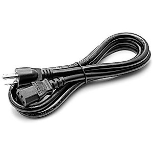 4Ft 3 Prong AC Power Cord Cable Fit for Dell Alienware 25 Gaming Monitor AW2518H AW2518HF NEMA 5-15P to IEC320C13