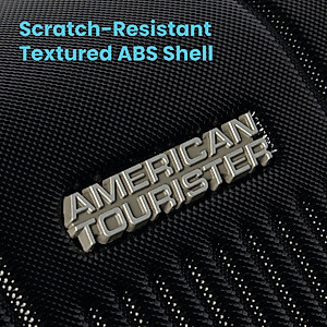 American Tourister Stratum 2.0 Expandable Hardside Luggage with Spinner Wheels, Jade Green, 24-Inch Checked-Medium