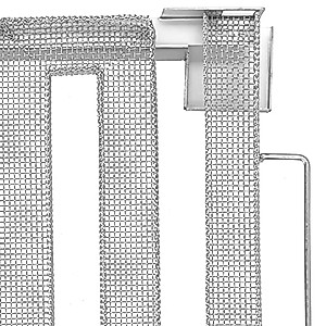 AUNMAS Cold Smoke Generator for Cold Smoke Generator, Smoker Tray BBQ High M Shaped Cold Smoke Generator Barbecue Net BBQ Smoker Grill for Cold Hot Smoking Cheese Pork