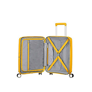 AMERICAN TOURISTER S 41 L, Yellow (Golden Yellow), Small (55 cm-41 Litre)