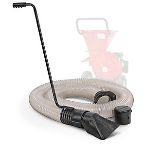 G Wood Chipper Shredder Mulcher Leaf Vacuum Kit & Landworks Lawn & Garden Utility Cart/Beach Wagon