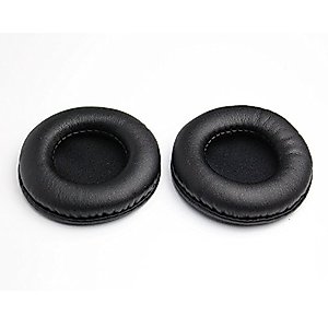 Replacement Earpads Leather Ear Cushions Spare Ear Pads Kit Fit Universal Diameter (60mm)