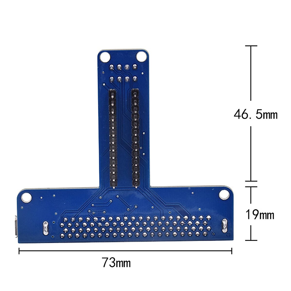 KVSERT T-Type Expansion Adapter for Microbit Breadboard Python Graphical Programming Interface for BBC Microbit