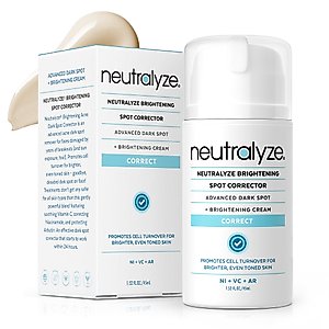 Brightening Dark Spot Corrector for Face - Maximum Strength Acne Dark Spot Remover, Brightening Serum & Fade Cream - Melasma Treatment for Face with Vitamin C, Niacinamide & Arbutin (90+ Day)