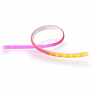 Philips Hue Gradient LightStrip 75" (Sync with TV, Music and Gaming), Hue Hub & Hue Sync Box Required (Renewed)