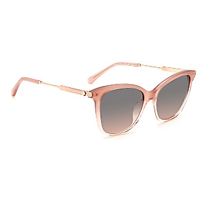 Kate Spade New York Women's Dalila/S Round Sunglasses, Pink/Gray Shaded Pink, 54mm, 17mm