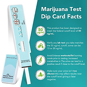 15 Pack Easy@Home Marijuana (THC) Single Panel Drug Tests Kit - #EDTH-114