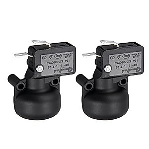 Aupoko Micro Anti Tilt Dump Switch for Patio Heater, 2Pcs THP-ATM Tip Over Switch Fits for Propane Gas Patio Heater Tank Top Cabinet heaters Outdoor or Room Heater FD4 Dump Switch 16A 125VAC 20A T125