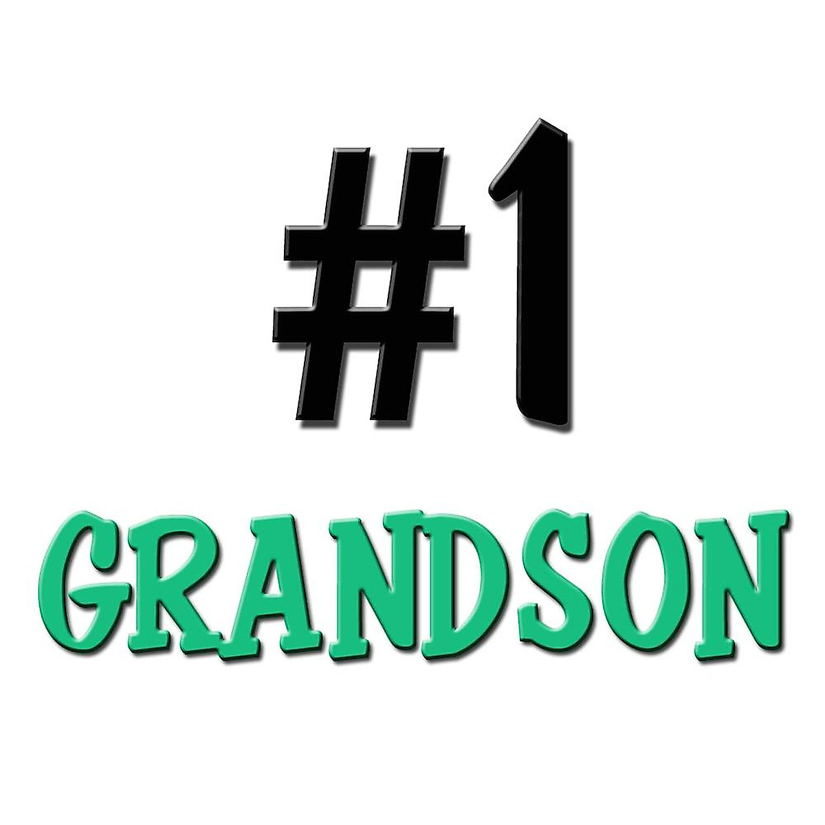 CafePress Number 1 GRANDSON Mug Ceramic Coffee Mug, Tea Cup 11 oz