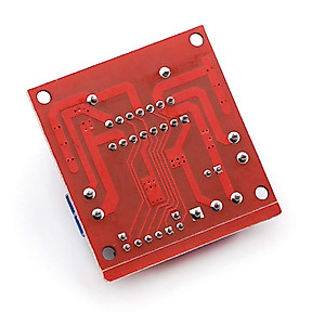 ACEIRMC 8pcs L298N Motor Driver Controller Board DC Dual H-Bridge Robot Stepper Motor Control and Drives Module for Arduino Smart Car Power MEGA R3 Mega2560