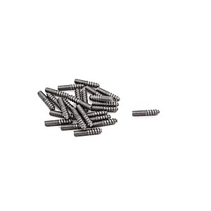 25 Hanger Bolts 8-32 x 3/4” Furniture Cabinet Knob Wood Screw Adapter Small Lag Bolts Small Knob Wood Screw Adapter Use in Place of Machine Screw Anchor Bolts