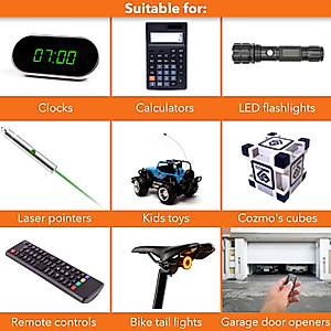 LOOPACELL E90 Alkaline Batteries, 1.5V, LR1 N Size (Pack of 10)